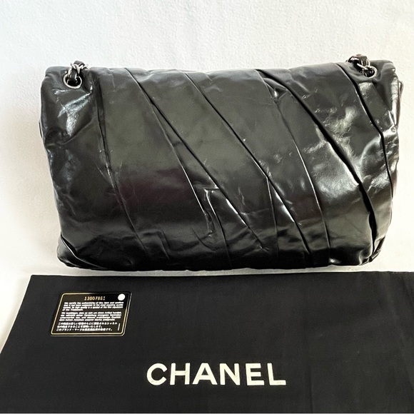 CHANEL | Bags | Authentic Chanel Calfskin Twisted Maxi Flap | Poshmark